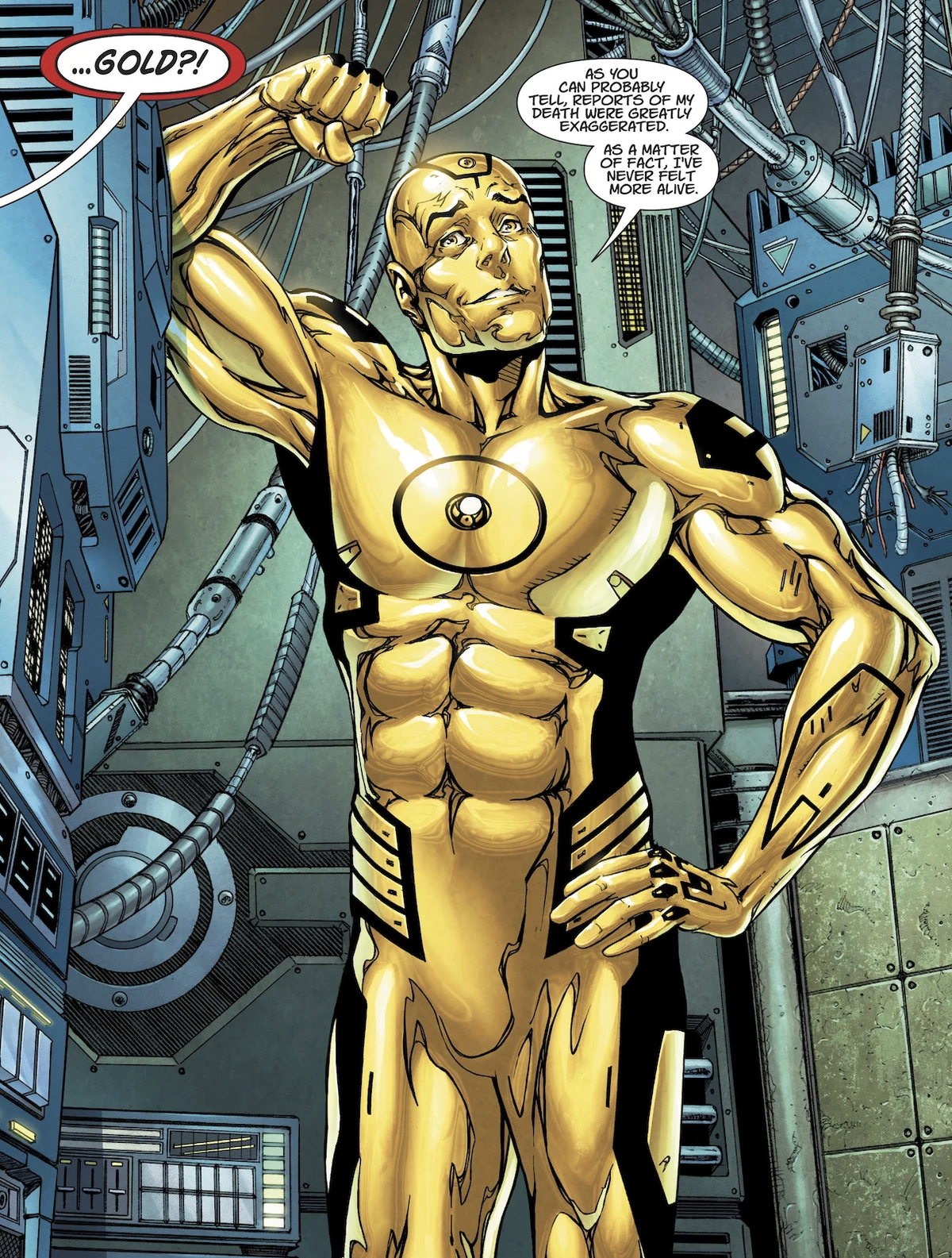 Gold (Prime Earth) | DC Database | Fandom