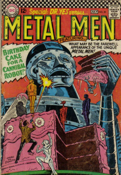 Metal Men (1963) #20 | DC Database | Fandom