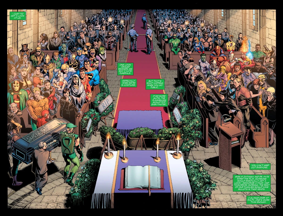 Talk:Identity Crisis Vol 1 1 | DC Database | Fandom
