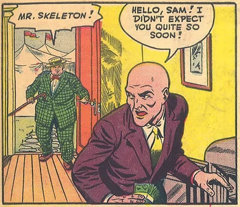 Mister Skeleton (Quality Universe) | DC Database | Fandom