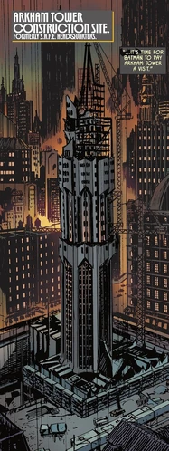 Arkham Tower | DC Database | Fandom