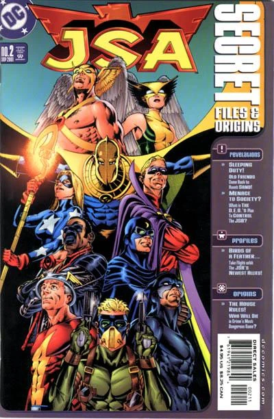 JSA Secret Files and Origins Vol 1 2 | DC Database | Fandom