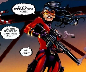 Gunbunny (New Earth) | DC Database | Fandom