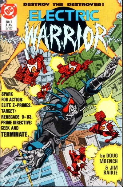Electric Warrior (1986) #3 | DC Database | Fandom