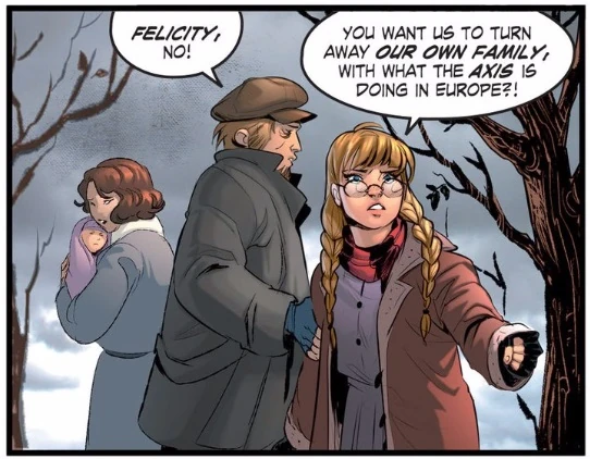 Felicity Smoke Dc Comics