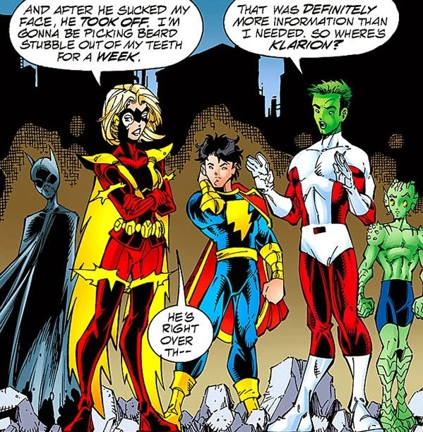 Captain Marvel Jr Young Justice