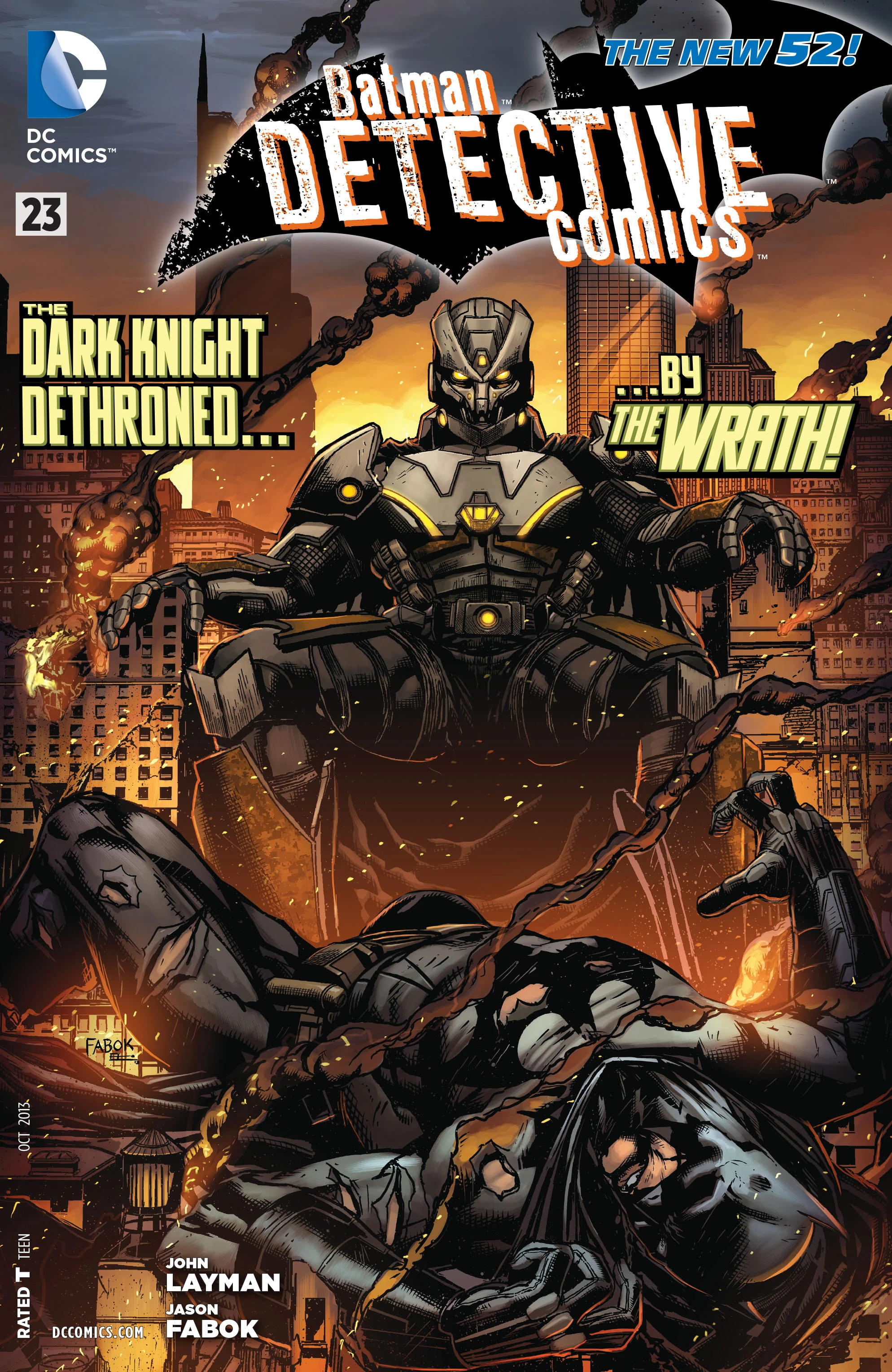 Batman Detective Comics New 52 Wrath
