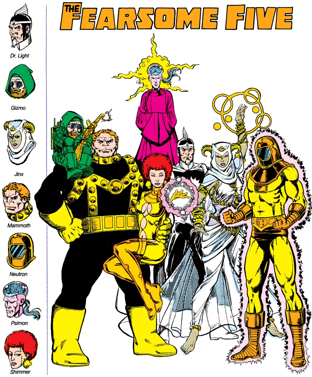 Fearsome Five (New Earth)/Gallery | DC Database | Fandom