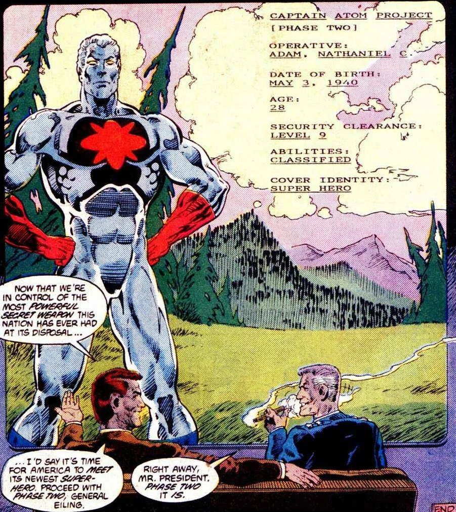 Captain Atom Project/Gallery | DC Database | Fandom