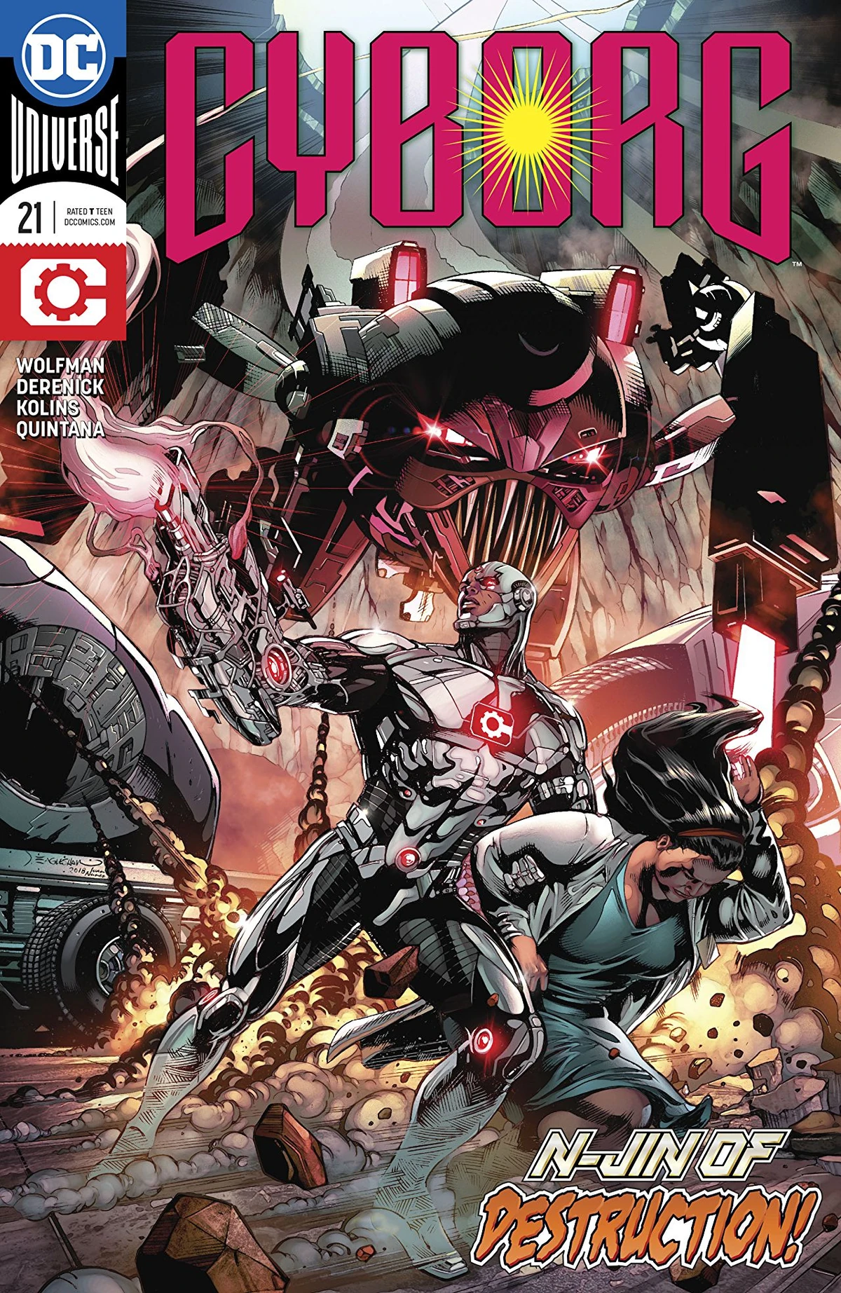 Cyborg (2016) #21 | DC Database | Fandom