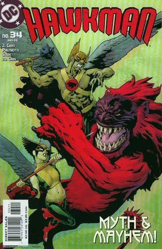 Hawkman Vol 4 34 | DC Database | Fandom