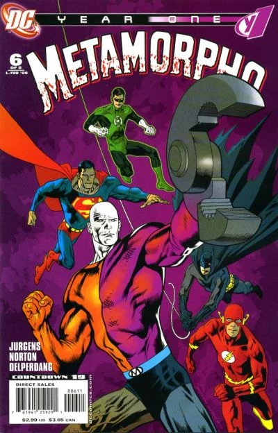Metamorpho: Year One (2007) #6 | DC Database | Fandom