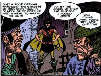 Robin Redblade (Earth-494) | DC Database | Fandom