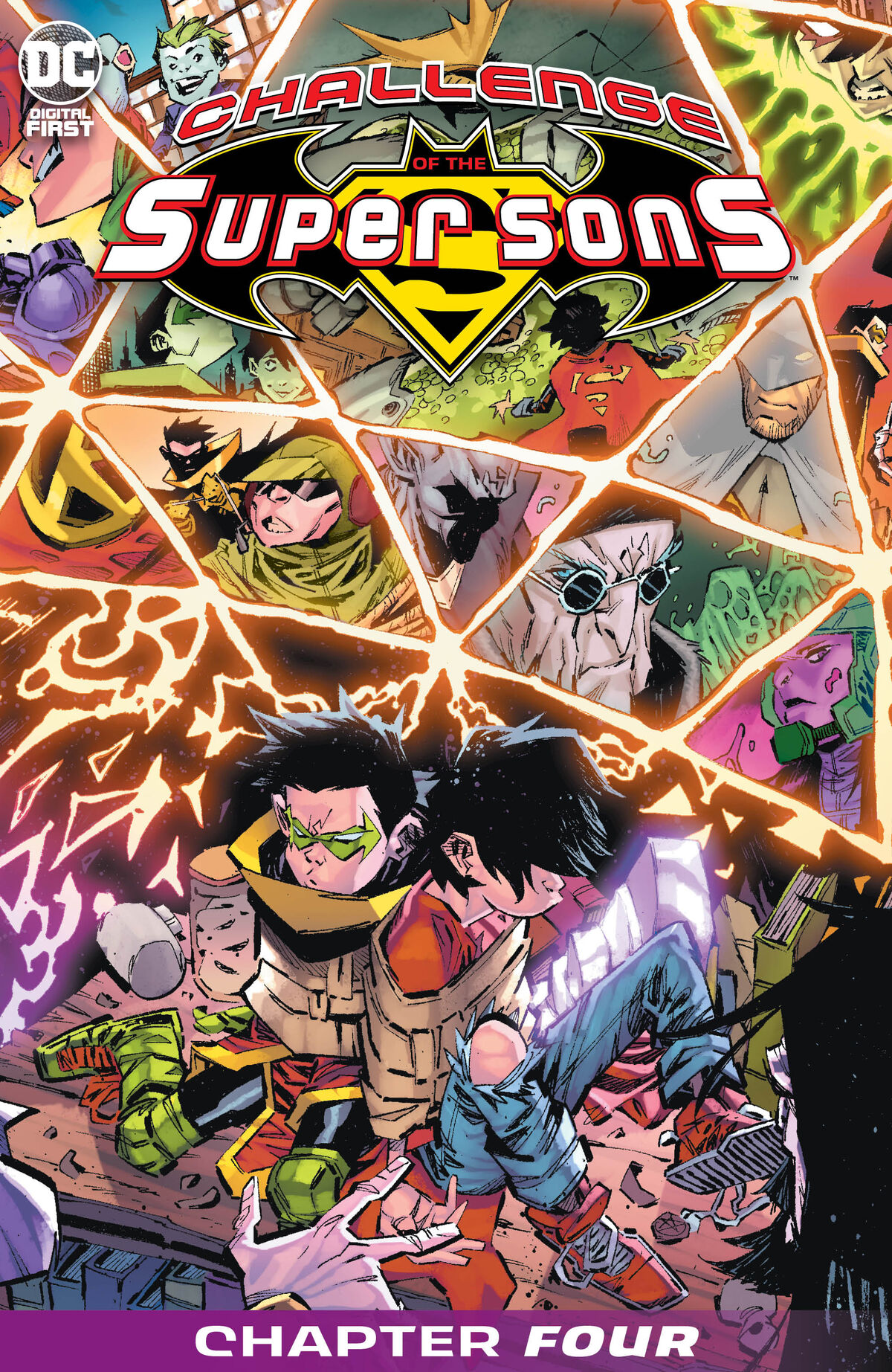 Challenge Of The Super Sons Vol 1 4 Digital Dc Database Fandom