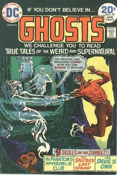 Ghosts Vol 1 25 | DC Database | Fandom