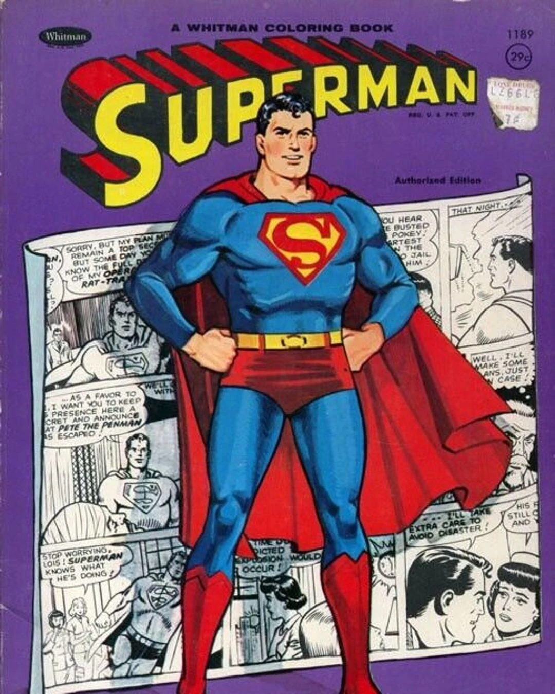 coloring picture superman