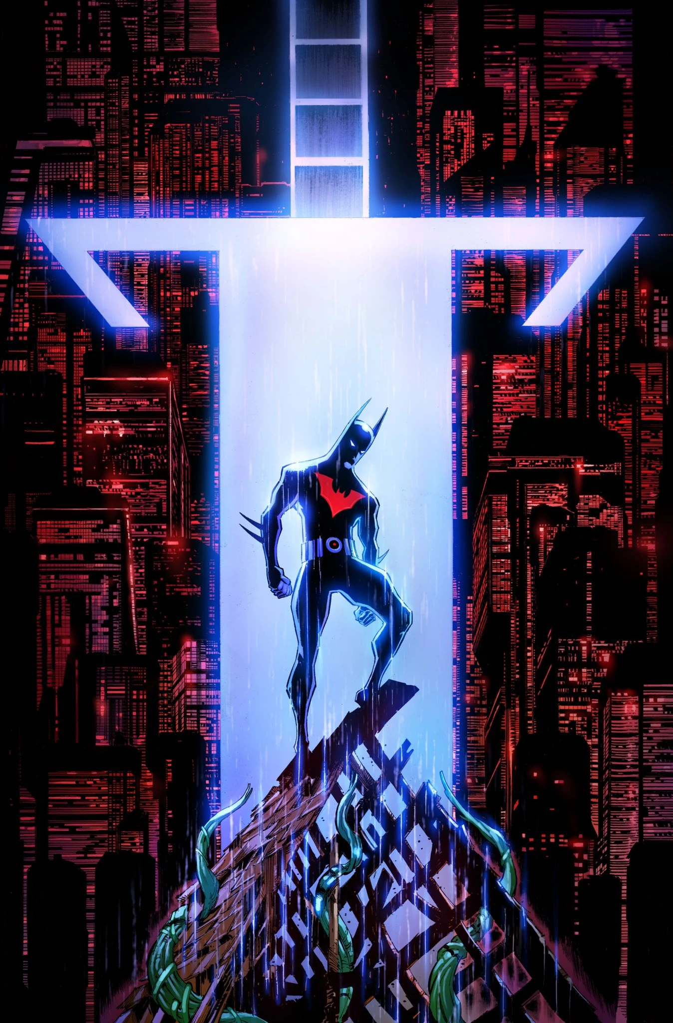 Batman Beyond Behang 🇬🇧𝗕𝗔𝗧𝗠𝗔𝗡