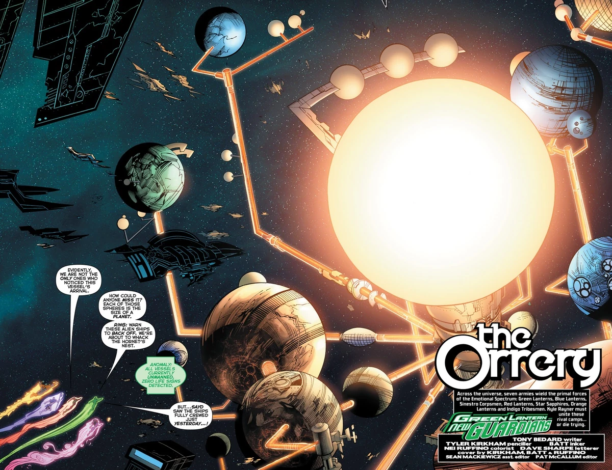 Orrery/Gallery | DC Database | Fandom