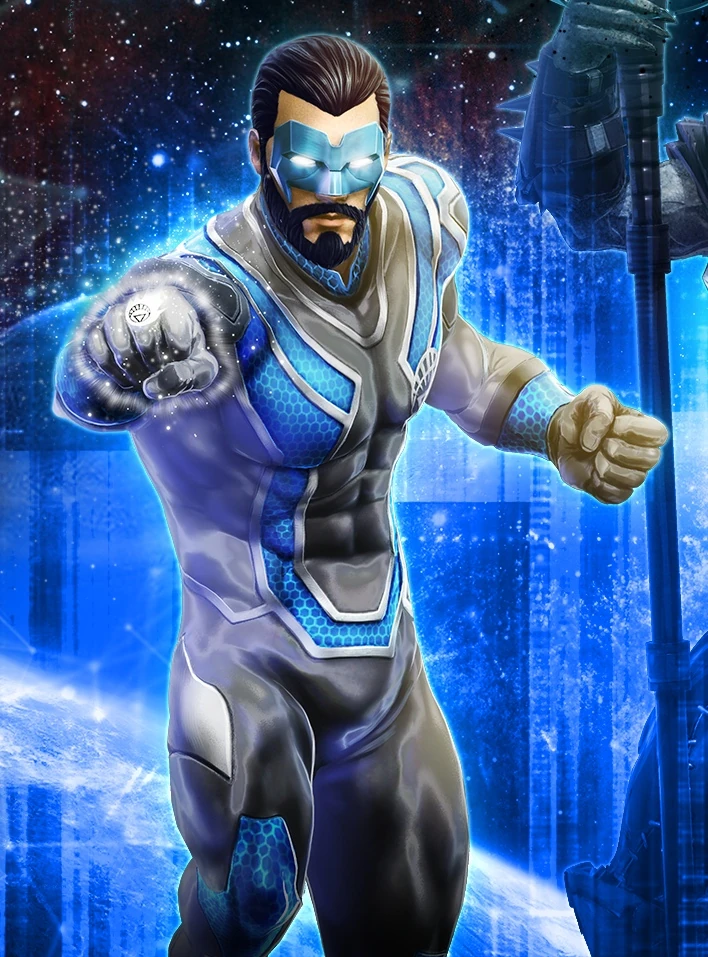 Kyle Rayner Blue Lantern