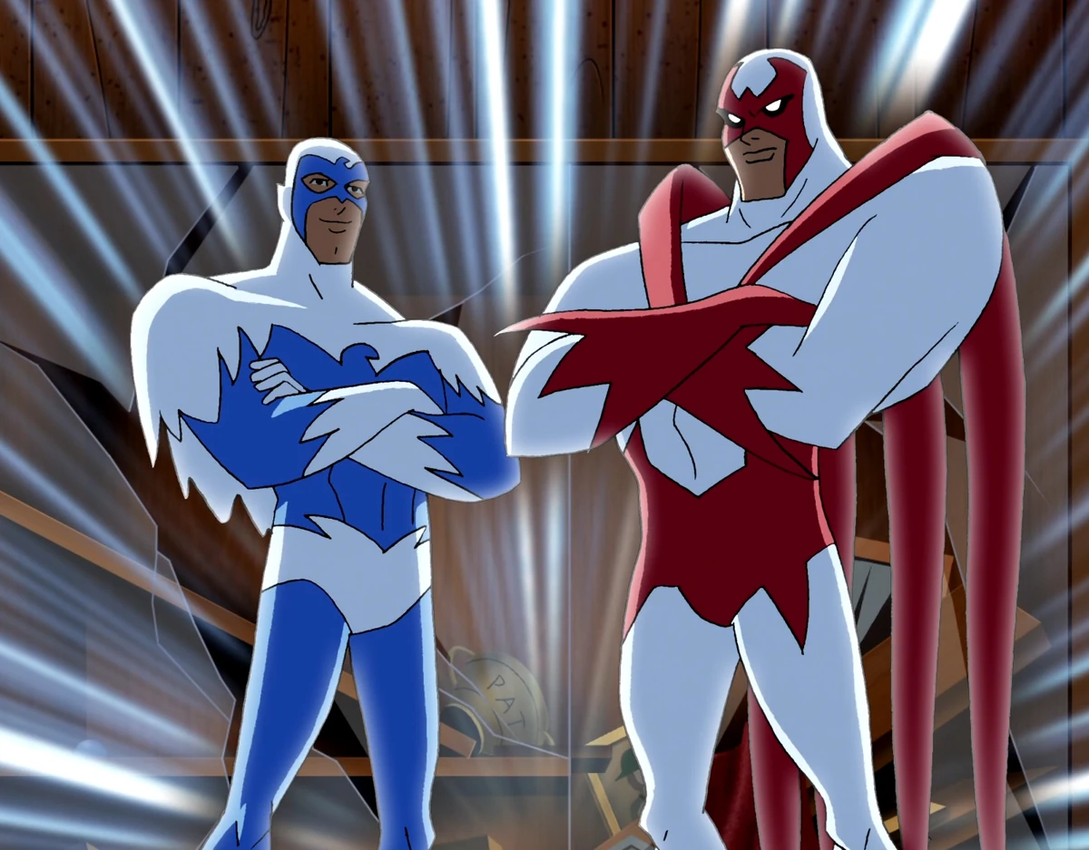 Justice League Unlimited (TV Series) Episode: Hawk and Dove | DC ...