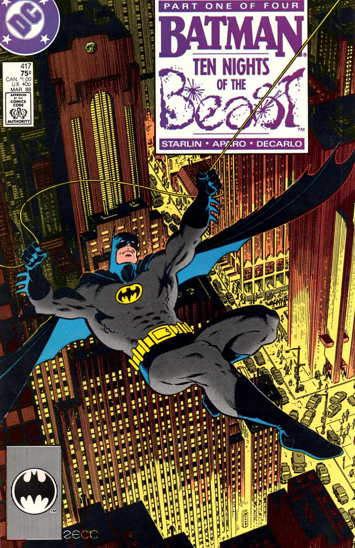 Batman: Ten Nights of the Beast | DC Database | Fandom