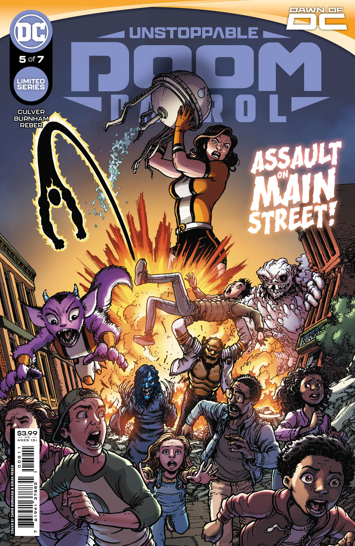 Unstoppable Doom Patrol Vol 1 5 Dc Database Fandom