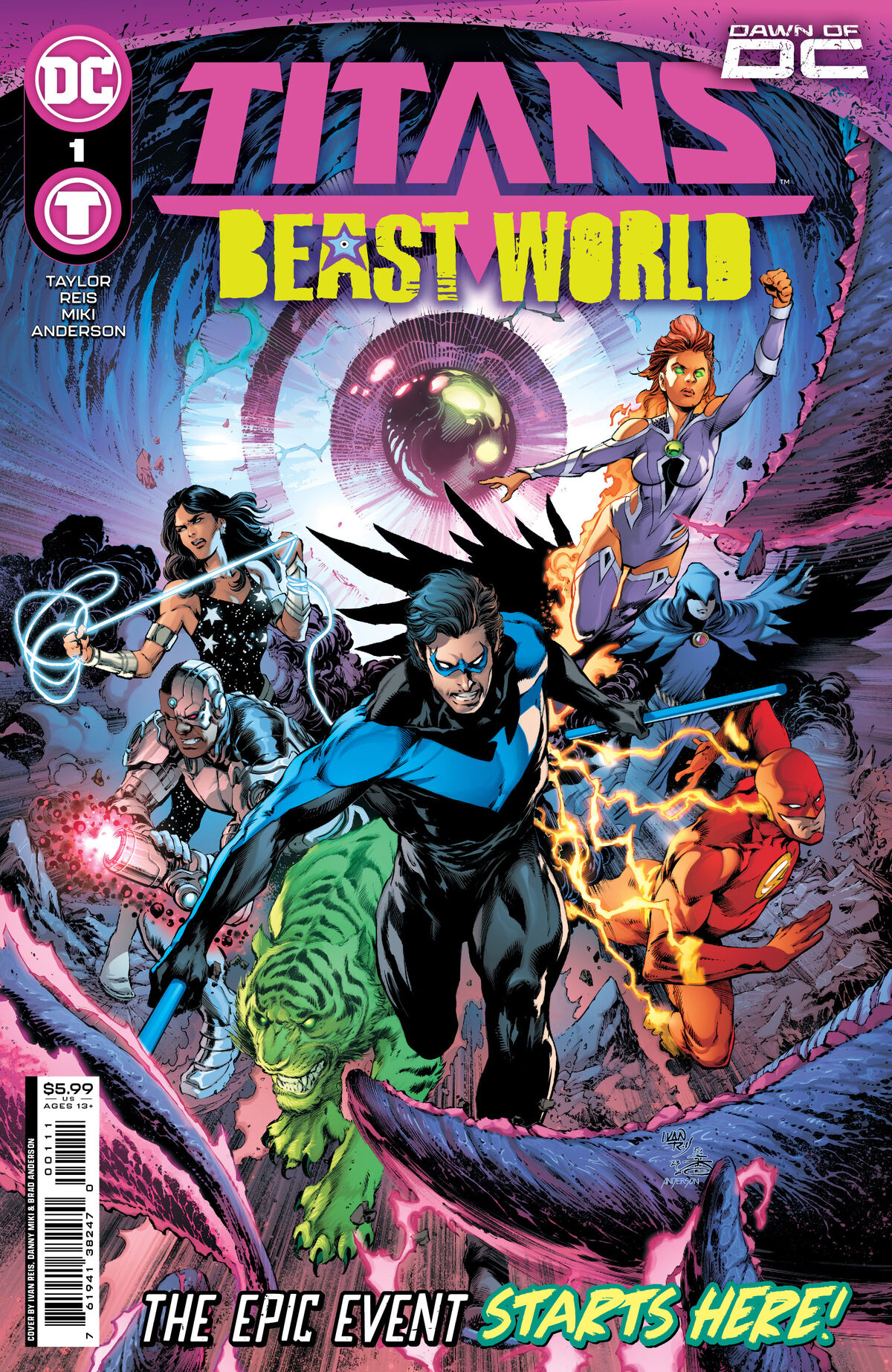 Titans: Beast World Vol 1 1 | DC Database | Fandom