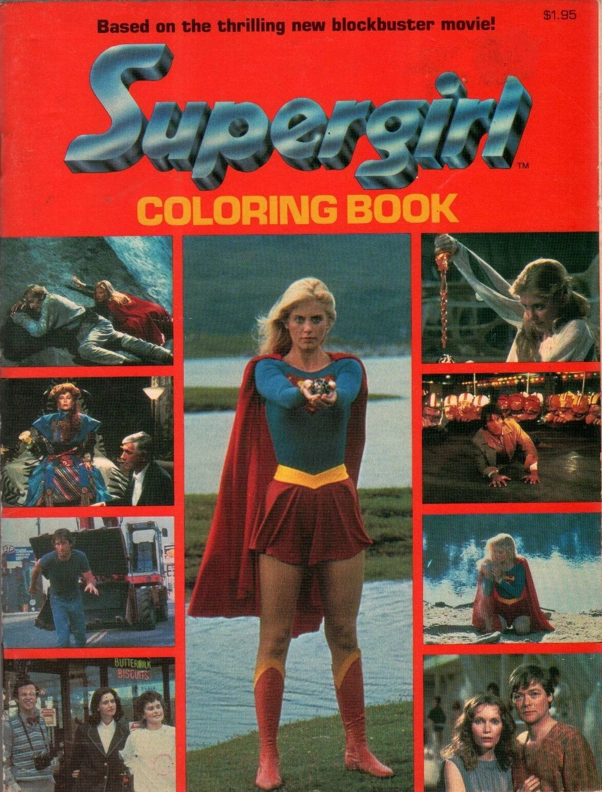 super girl coloring book