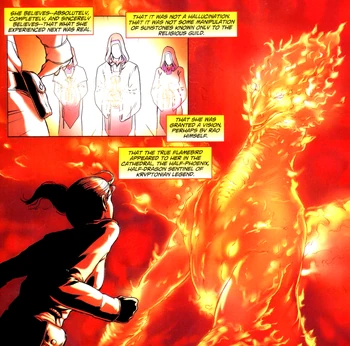 Flamebird (New Earth) | DC Database | Fandom