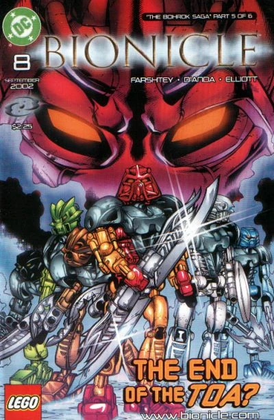 Bionicle (2001) #8 | DC Database | Fandom