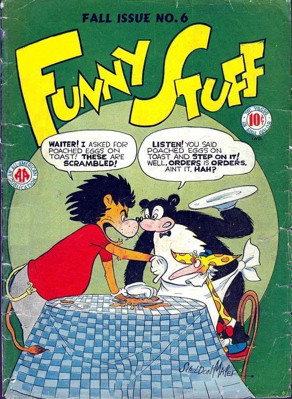 Funny Stuff Vol 1 6 | DC Database | Fandom