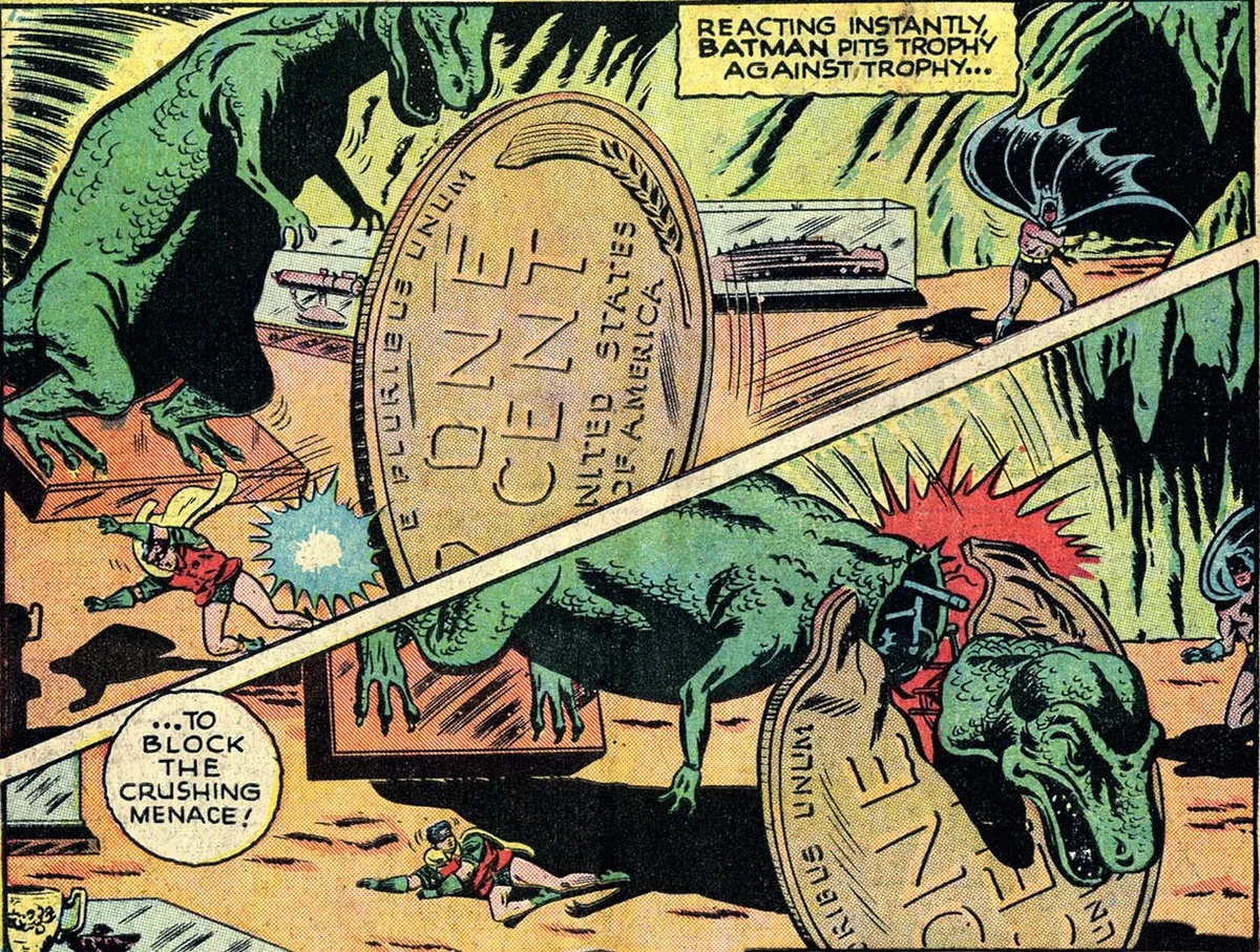 Batman's T-Rex/Gallery | DC Database | Fandom