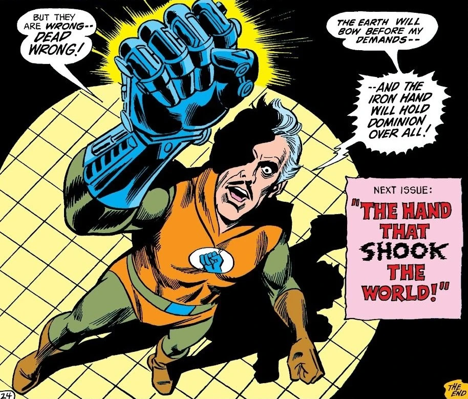Iron Hand (disambiguation) | DC Database | Fandom