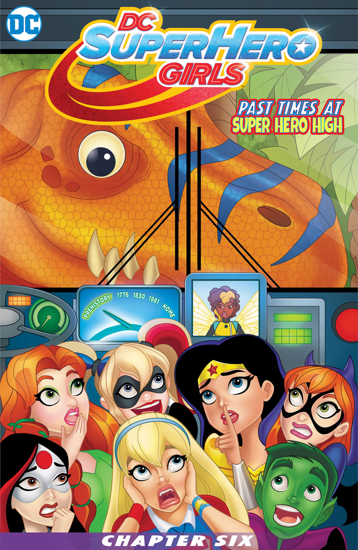 Dc Super Hero Girls Past Times At Super Hero High Vol 1 6 Digital Dc Database Fandom