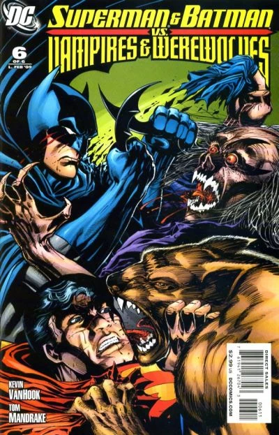 Superman and Batman vs. Vampires and Werewolves Vol 1 6 | DC Database ...