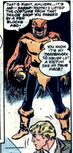 Saber-Tooth (Earth-One) | DC Database | Fandom