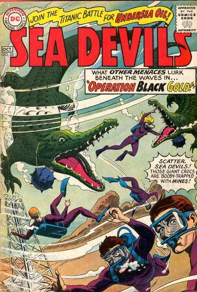 Sea Devils Vol 1 25 | DC Database | Fandom