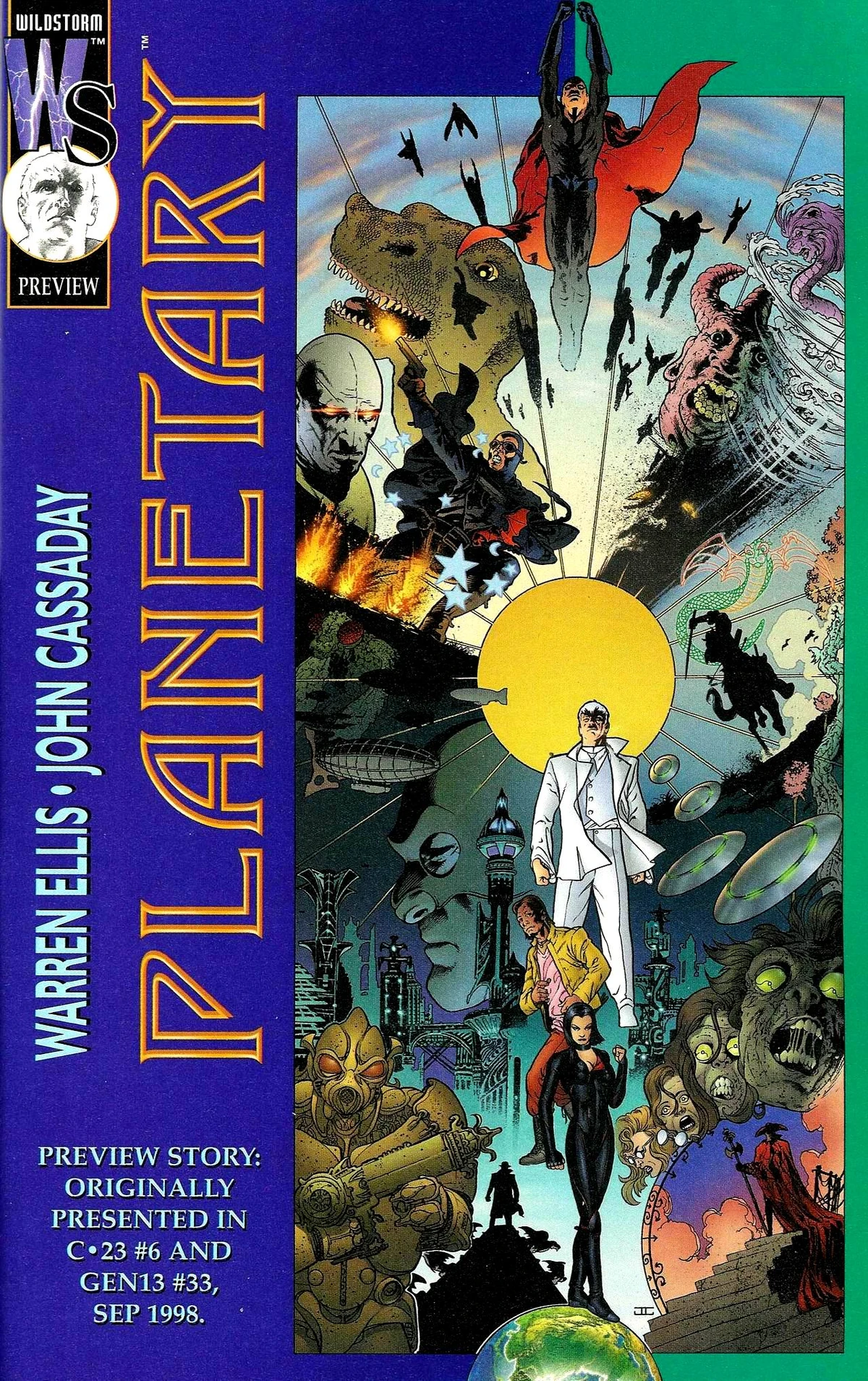 Planetary Comic Wallpaper