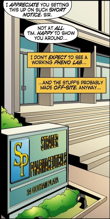Strader Pharmaceuticals | DC Database | Fandom