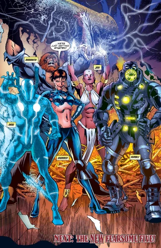 Fearsome Five (New Earth) | DC Database | Fandom