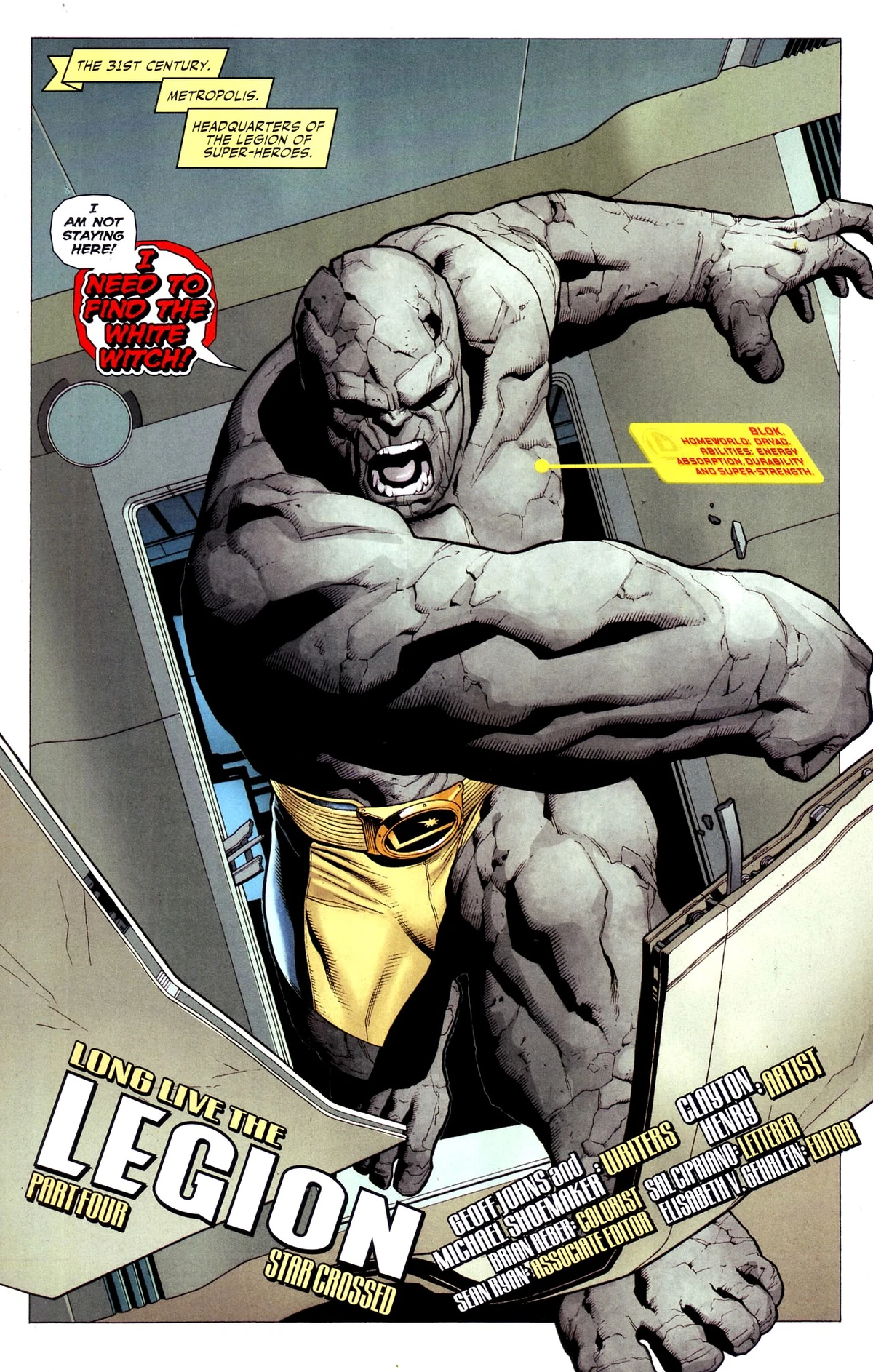 Blok (Pre-Zero Hour) | DC Database | Fandom