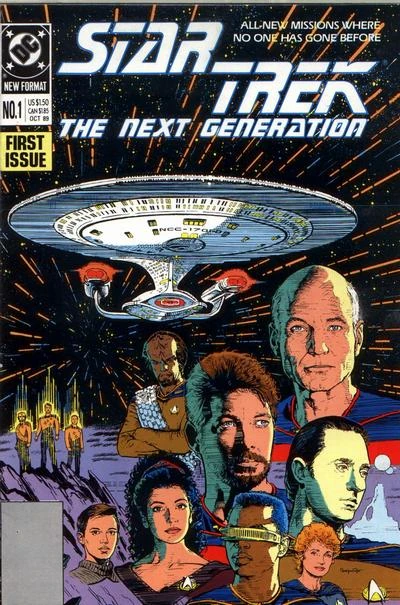 Star Trek: The Next Generation Vol 2 1 | DC Database | Fandom