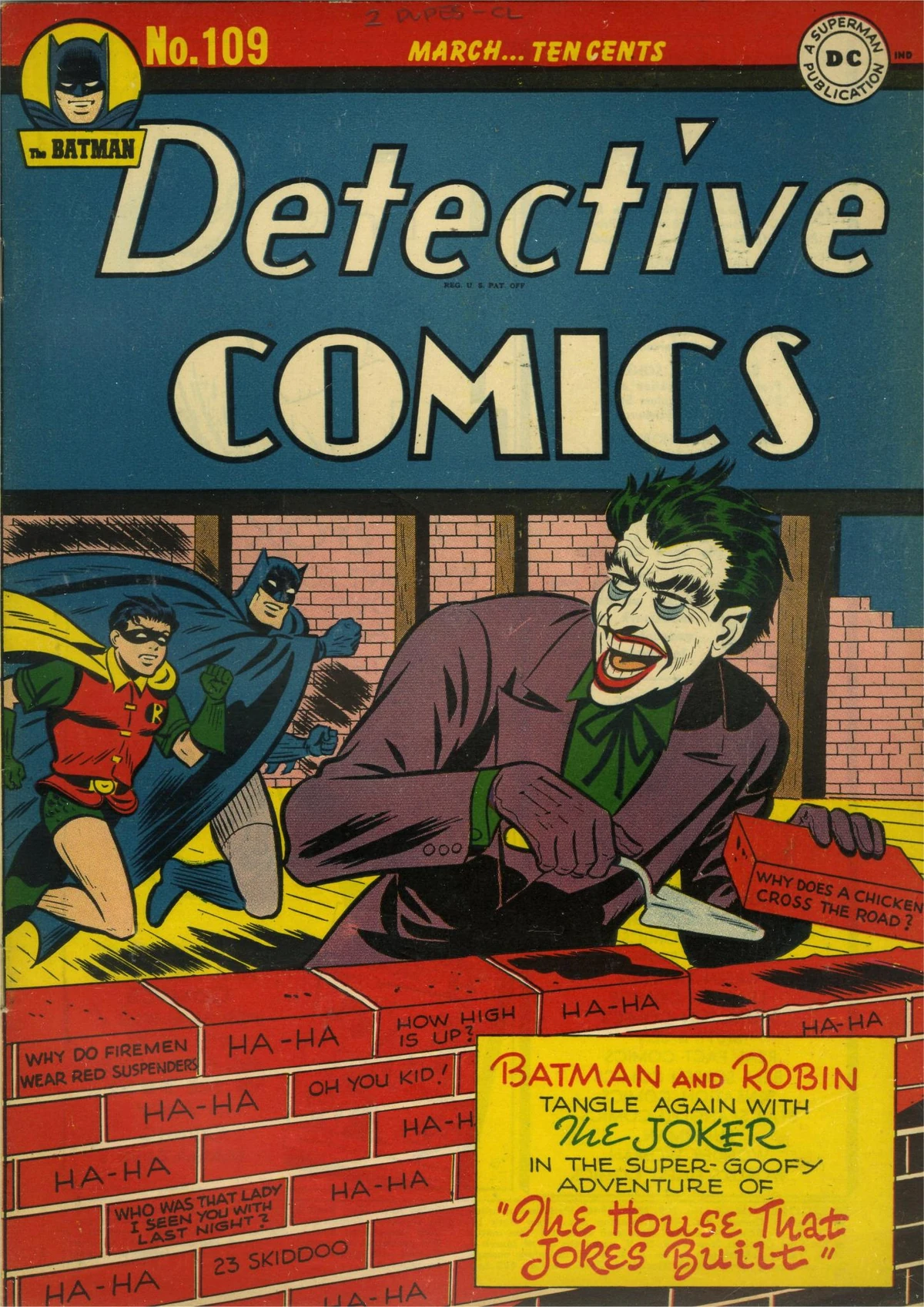Detective Comics Issue 109 | Batman Wiki | Fandom