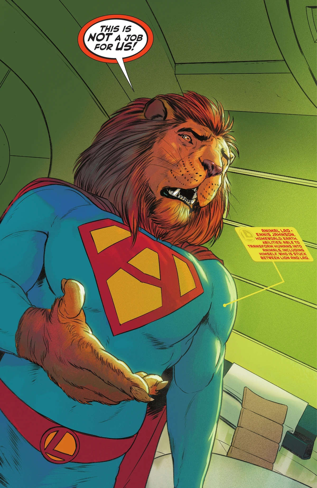 Ennis Janhson (Pre-Zero Hour) | DC Database | Fandom