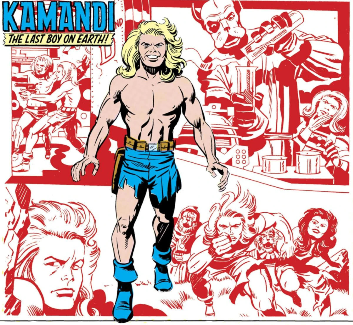 Kamandi (Earth-AD)/Gallery | DC Database | Fandom