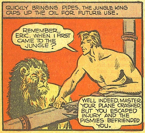 Eric the Talking Lion (Earth-S) | DC Database | Fandom