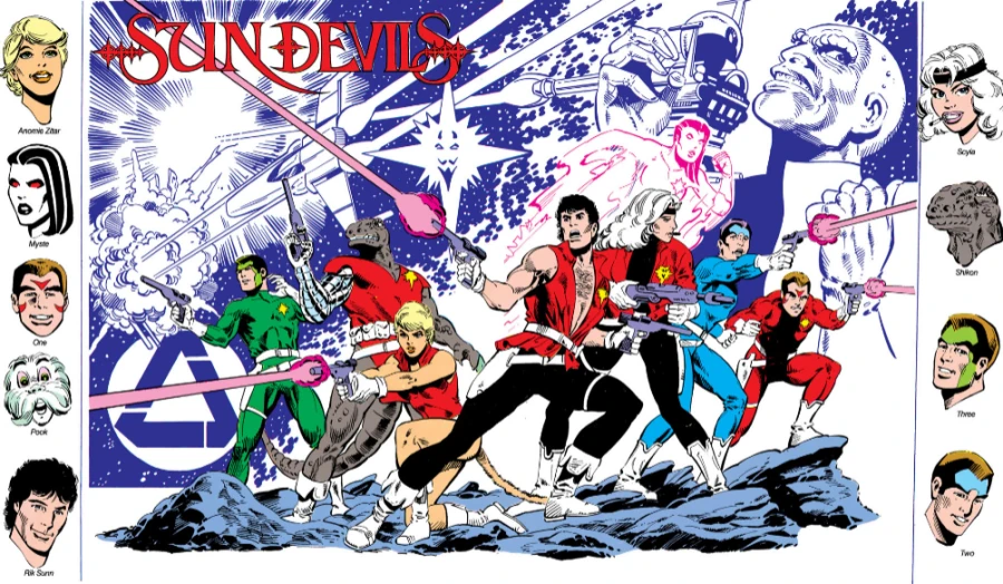 Sun Devils | DC Database | Fandom