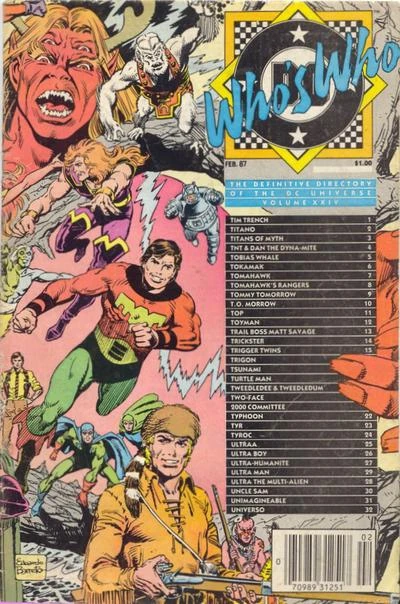 Who's Who: The Definitive Directory of the DC Universe Vol 1 24 | DC Database | Fandom