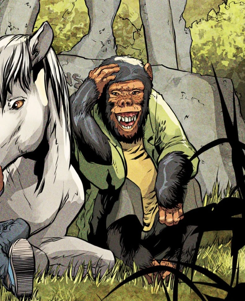 Bobo T. Chimpanzee (DCeased) | DC Database | Fandom