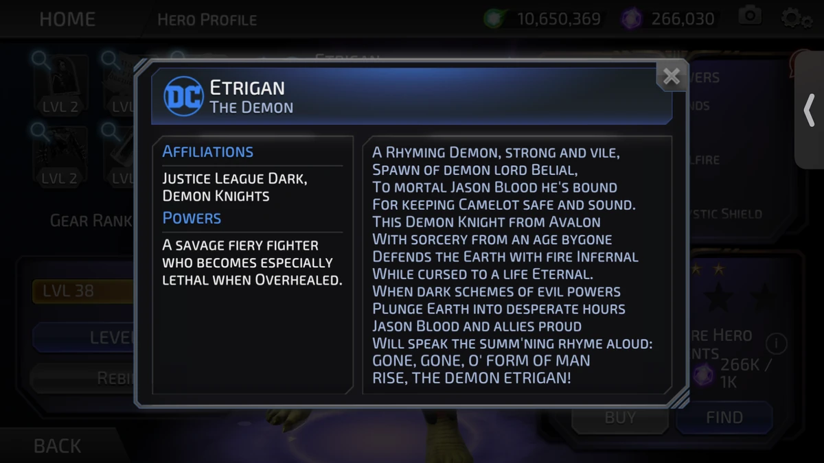 Belial (DC Legends) | DC Database | Fandom